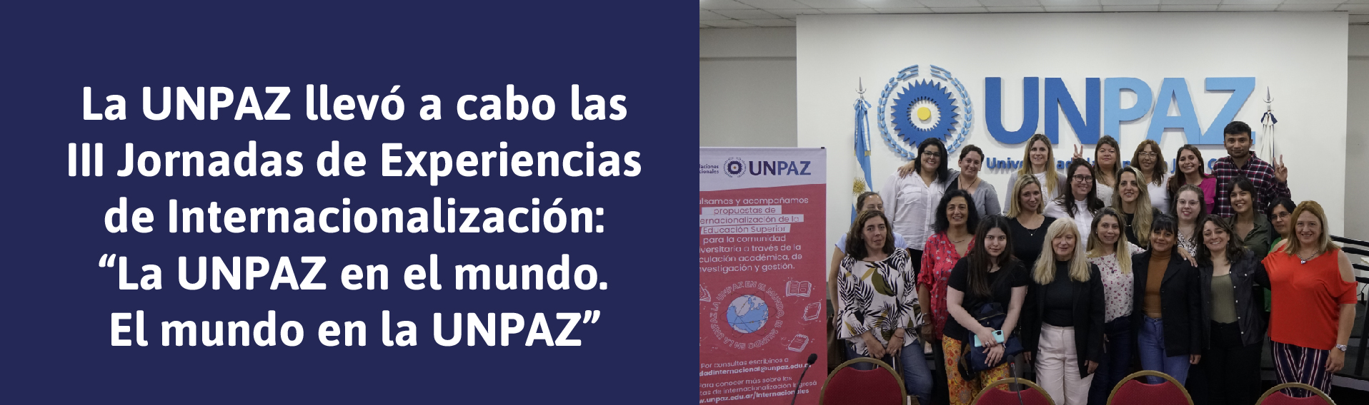 La UNPAZ llevó a cabo la III Jornada de Experiencias de Internacionalización "La UNPAZ en el ...